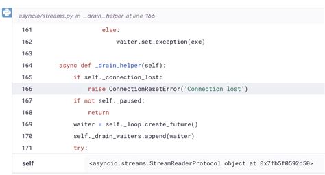 Azure Django Channels Error UNKNOWN While Writing To Socket