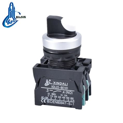 Xdl22 CD35 Momentary Selector In Plastic Electrical Selector Push Button Switch Push Button