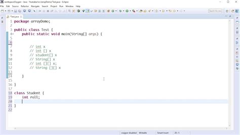 Java Array 2 Array Of Objects Concept Bangla বাংলা Youtube