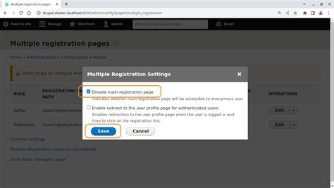 How To Create Several Unique Registration Forms On The Same Website