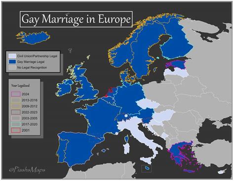 Gay Marriage In Europe By Piashsmaps Maps On The Web
