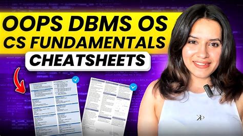 ultimate cheatsheet for cs fundamentals oops dbms os youtube