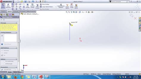 How To Use SolidWorks Line Sketching Tool Sketching Tools Solidworks Tutorial Solidworks