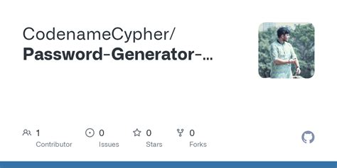 Github Codenamecypherpassword Generator Using Tkinter