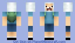Finn The Human Minecraft Skin Finn The Human Minecraft Skin
