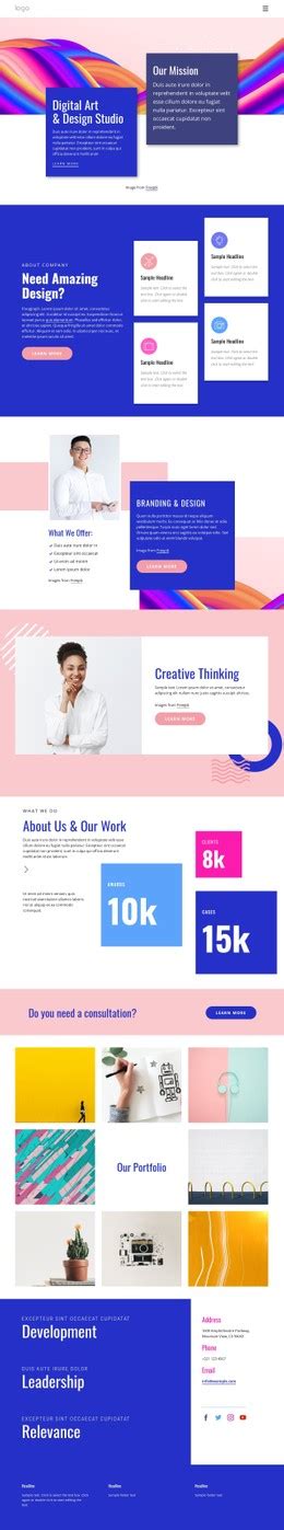 Profile CSS Templates
