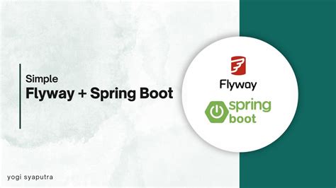 Simple Flyway Spring Boot