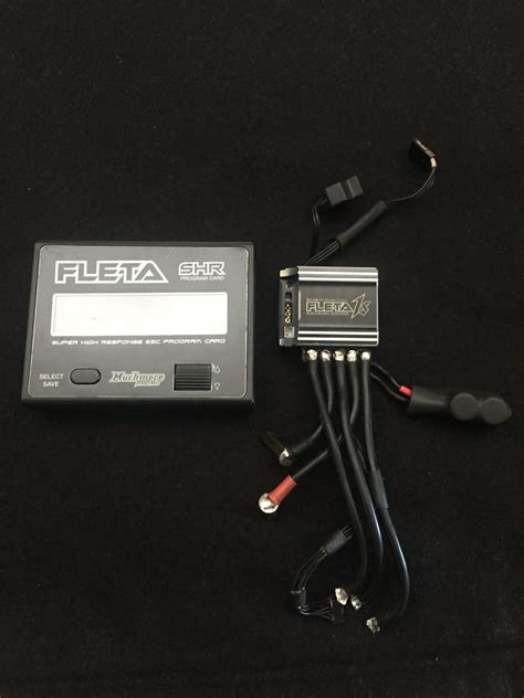 muchmore fleta esc 1s with program card r c tech forums
