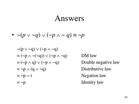 Ppt Discrete Structures Chapter 1 Part A Fundamentals Of Logic