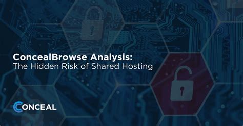 Conceal On Linkedin Concealbrowse Analysis The Hidden Risks Of Shared Hosting