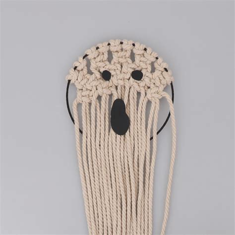 Hanging Macrame Ghost Cleverpatch Cleverpatch Art And Craft Supplies