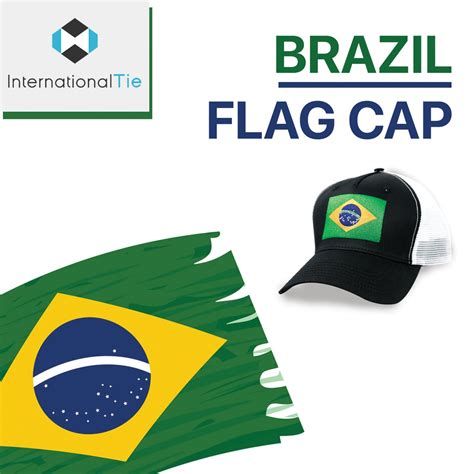 International Tie Brazil Flag Hat Etsy