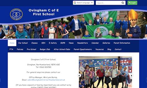 Ovingham C Of E First School Co Curate