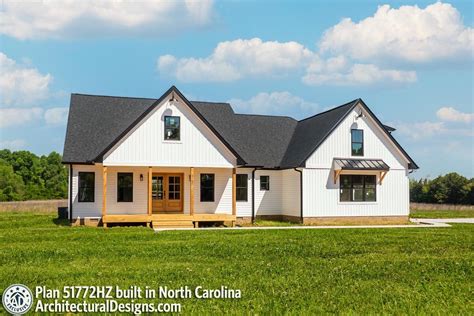 Plan 51772hz Exclusive Farmhouse With Bonus Room And Side Load Garage