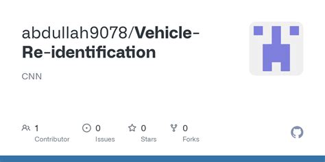 Github Abdullah9078vehicle Re Identification Cnn