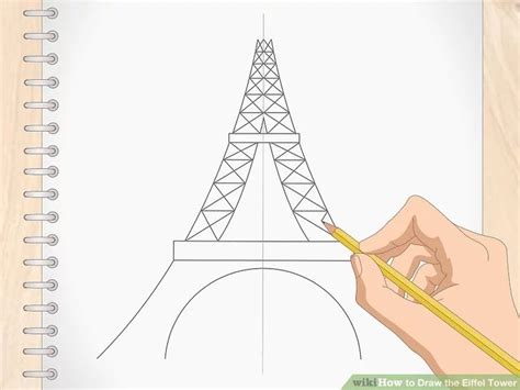 Learn How To Draw The Eiffel Tower