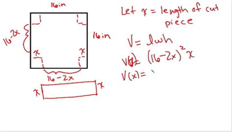 solved an open rectangular box is to be constructed by cutting square