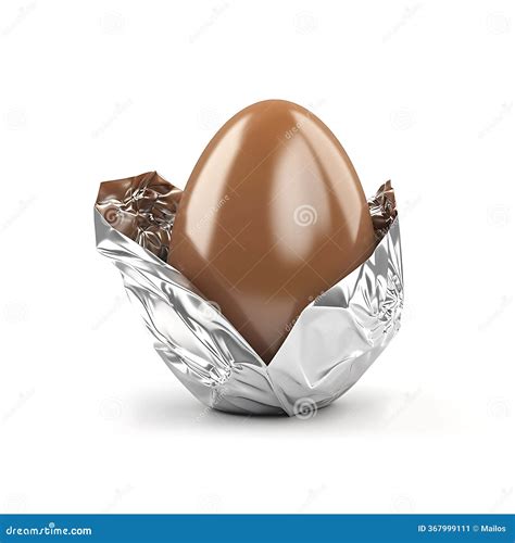 A Chocolate Bar Unwrapped From Foil Royalty Free Illustration