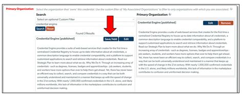 get started publish your certifications via manual entry credential