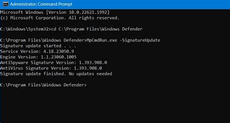 How To Use Windows Defender From The Command Prompt صحيفة 24 ساعة