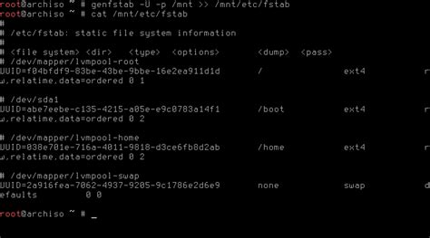 Arch Linux LVM On Top Of LUKS Style Sudden Kernel Panic