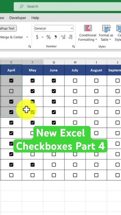 here s how to use conditional formatting with the new checkboxes in