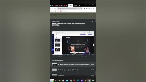 Shorts Curso De Selenium Con Python Youtube