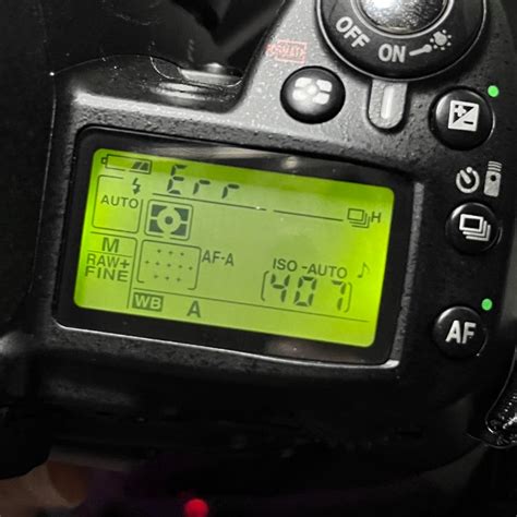 니콘 D90 Err 에러 셔터박스 고장 지식in