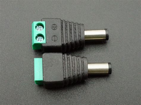 Dc Power Plug Adapter Male Pack Protosupplies