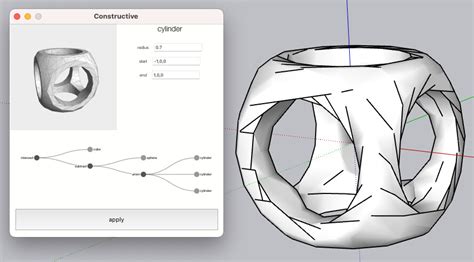 constructive solid geometry in sketchup extensions sketchup community