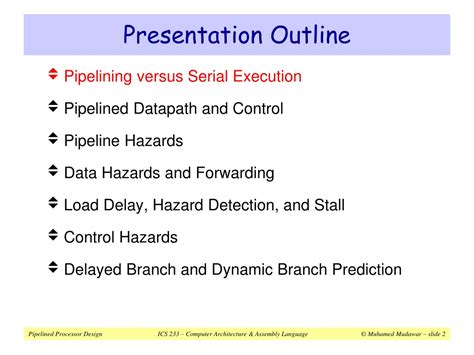 Ppt Pipelined Processor Design Powerpoint Presentation Free Download Id9618608