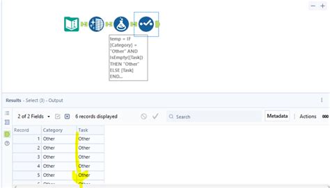 Solved Formula To Fill In Blank Cells If Condition Is Met Alteryx
