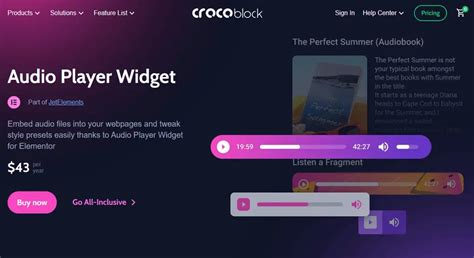 Top 19 Website Audio Player Widgets And Music Plugins In 2025