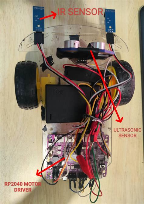 obstacle and cliff detection robotic car 6 steps instructables