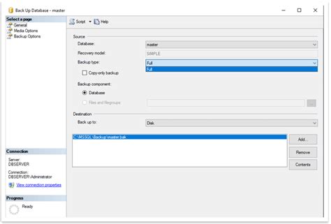 Sql Server Master Database Facts