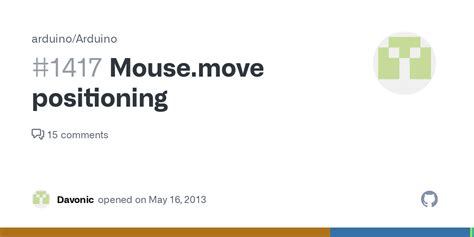 Mouse Move Positioning Issue Arduino Arduino GitHub