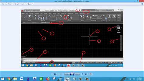 User Interface Of Autocad Youtube