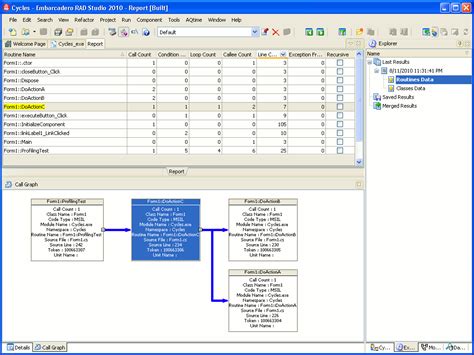Static Analysis Tutorial 3 Exploring Links Between Routines And Classes Aqtime Documentation