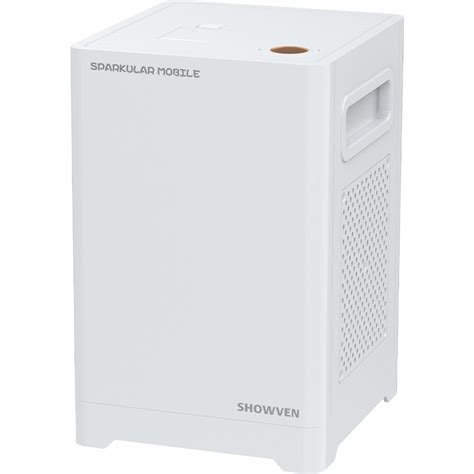 Showven Sparkular Mobile Battery Powered Dmx Cold Spark Machine White From