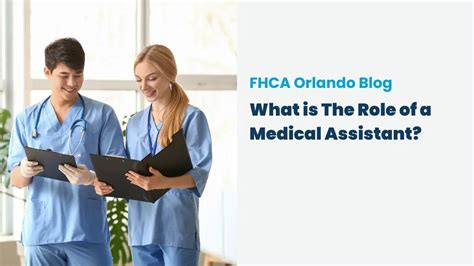 What Is The Role Of A Medical Assistant