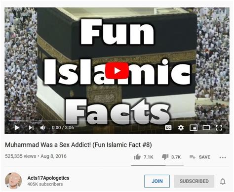 Muhammad Was A Sex Addict Fun Islamic Fact 8 David Wood Free Download Borrow And