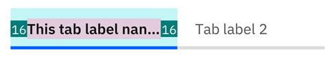 Tabs Need Solution For Content Overflow Issue Carbon Design System Carbon GitHub