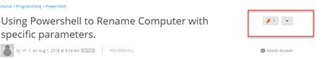 Using Powershell To Rename Computer With Specific Parameters Programming And Development