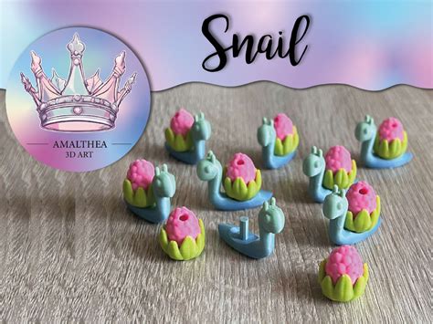 Raspberry Snail By Amalthea Makerworld