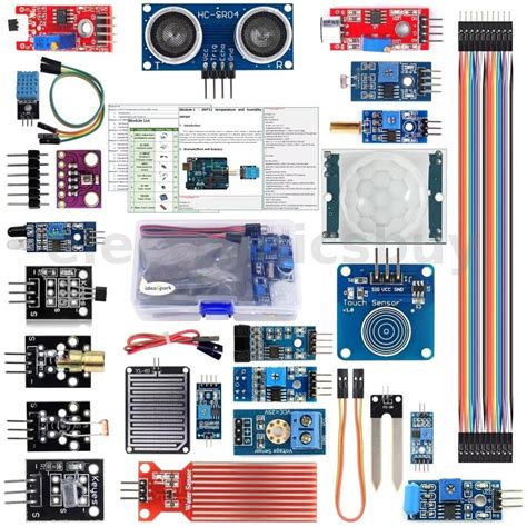 22 In 1 Sensor Module Kit For Arduino Raspberry Pi Iot Learning Starter Kit With Tutorial For