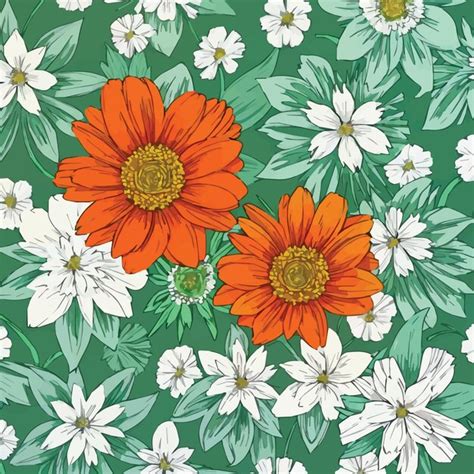 Premium Vector Flower Background