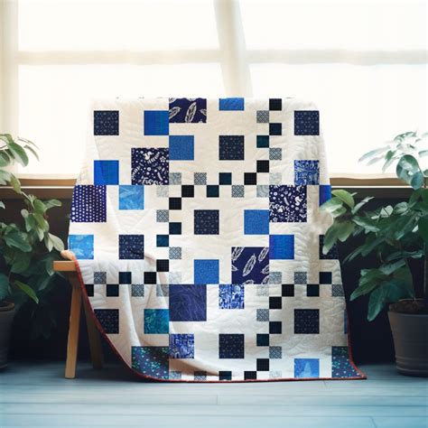 Fractured Squares Pdf Quilt Pattern Maylily Quilt