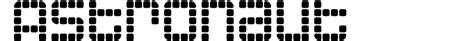Astronaut Font Download
