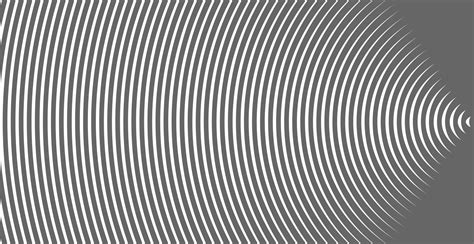 Abstract Vector Circle Halftone Black Background Gradient Retro Line Pattern Design Monochrome