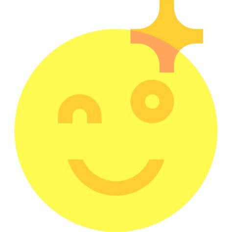 Wink Basic Sheer Flat Icon Wink Basic Sheer Flat Icon